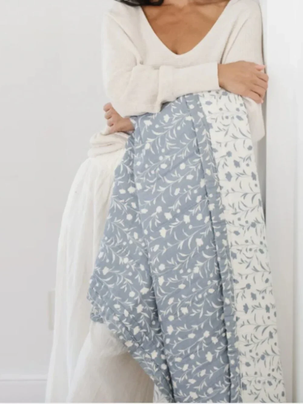Saranoni | Bedding | Saranoni Bamboo Rayon Muslin Xl 4 Layer Quilt Blue ...